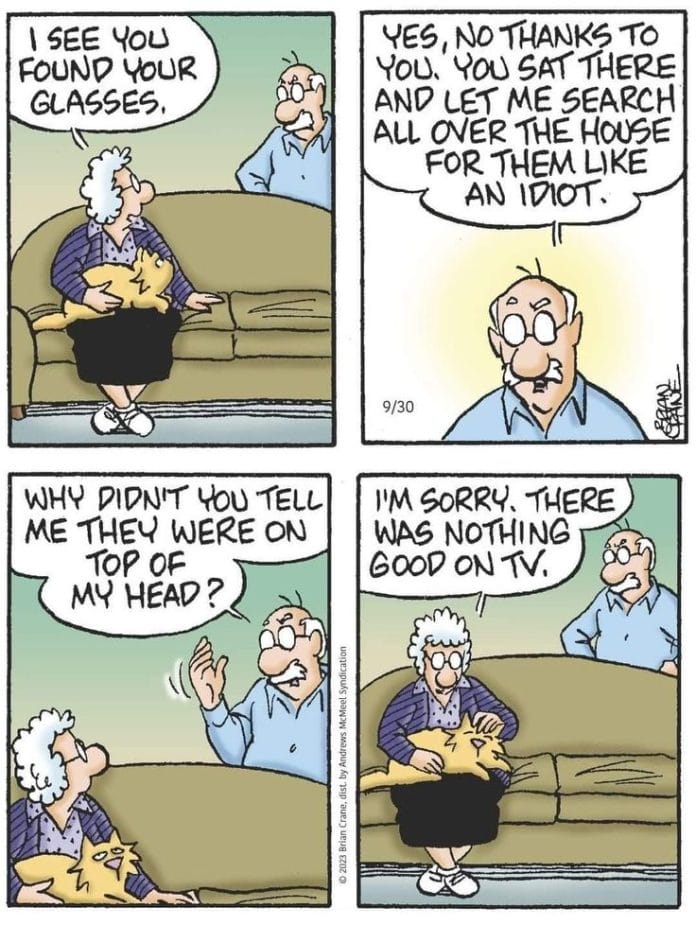 20 Hilarious And Relatable Humorous Aging Cartoons That Nail Senior Life