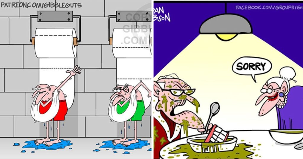 20 Funny Senior Citizen Comics That Prove Laughter Has No Age Limit